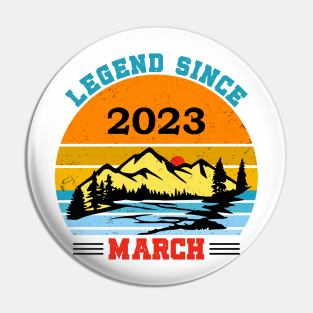Awesome Since 2023 March 08th Birthday Pins and Buttons for Sale ...