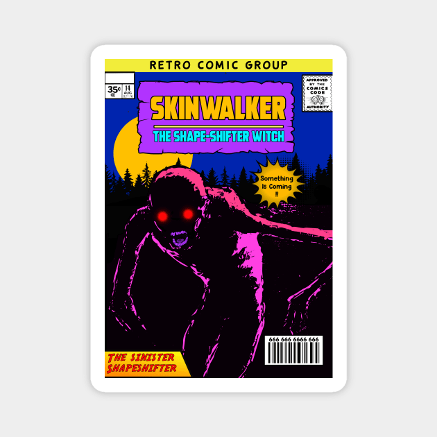 Skinwalker comic - Skinwalker - Magnet | TeePublic