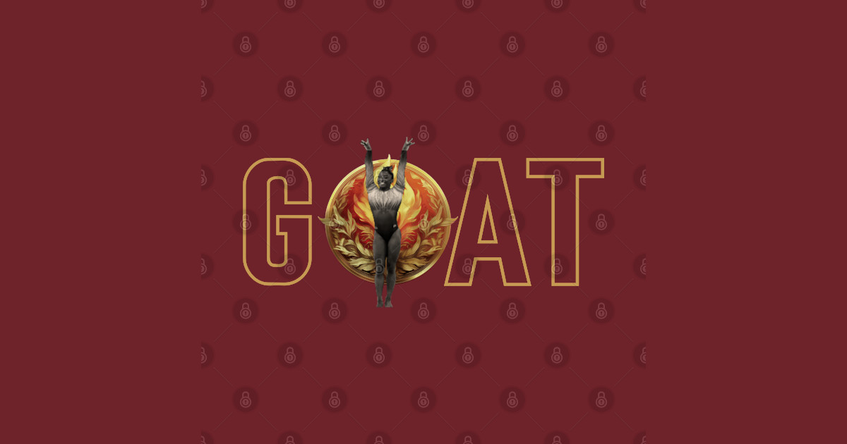 GOAT- Simone Biles GOAT - Simone Biles Goat - T-Shirt | TeePublic