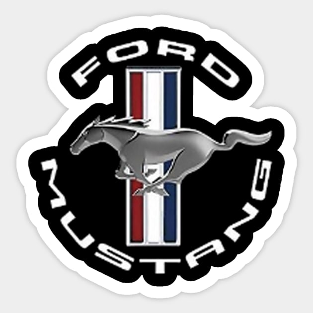 circle logo - Horse Ford Racing - Sticker | TeePublic