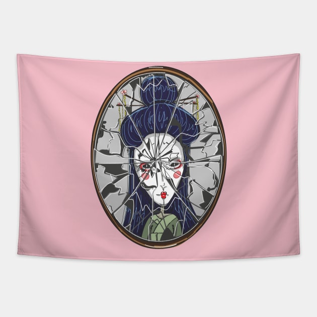 Geisha/The Lady from Little Nightmares fan art - Horror - Tapestry ...