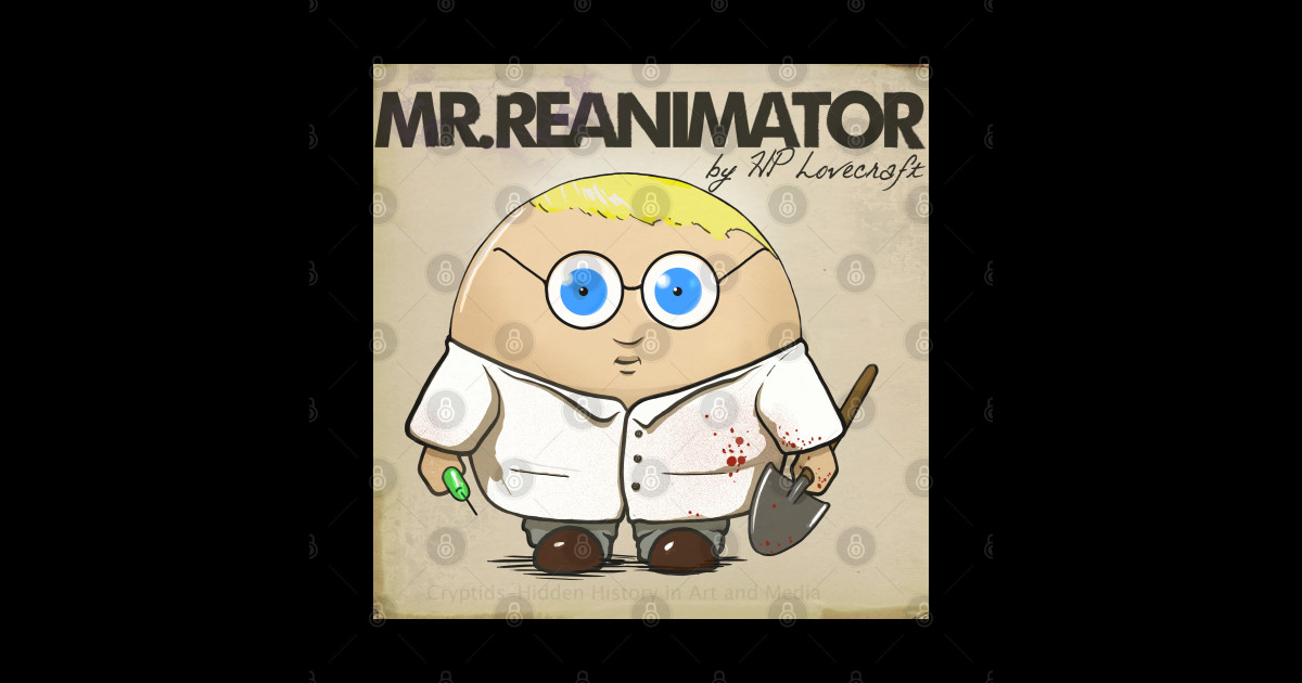 Mr Re-Animator - Re Animator - Sticker | TeePublic