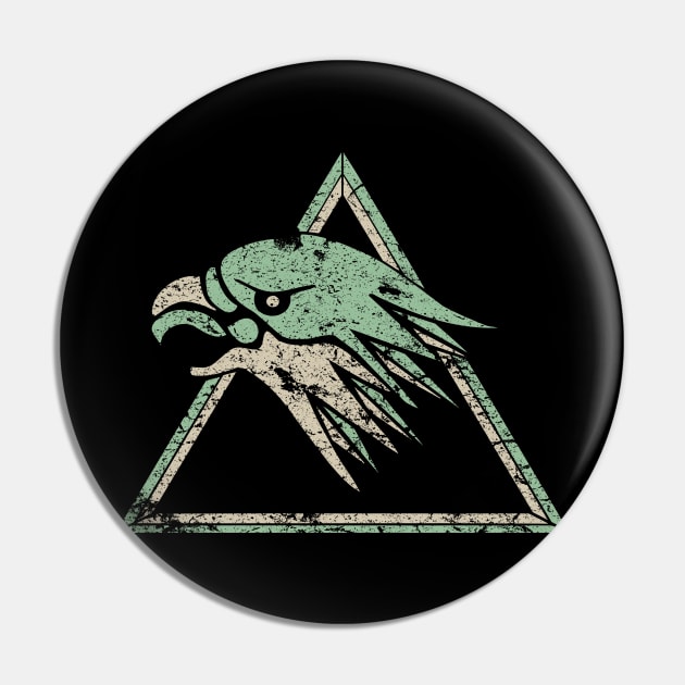 Tally Hawk in the logo for the 80's animated series, Silverhawks ...