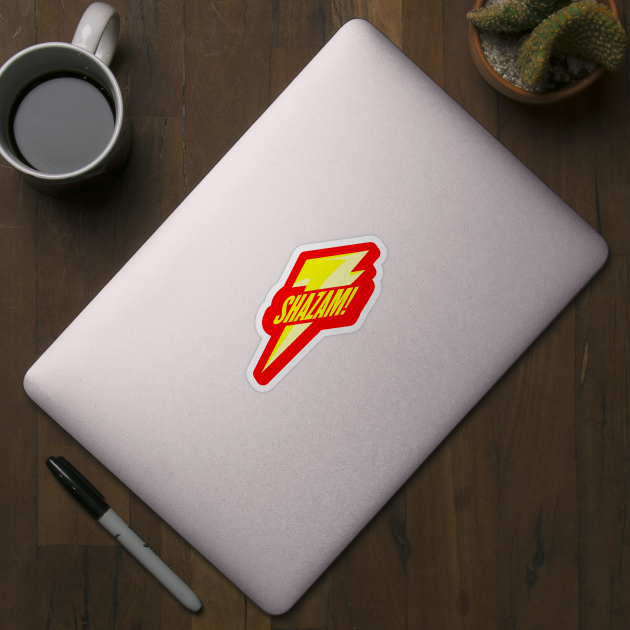 SHAZAM! Classic - Shazam - Sticker | TeePublic