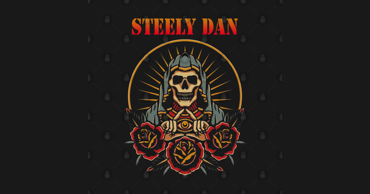 skull triangle steely dan - Steely Dan - T-Shirt | TeePublic