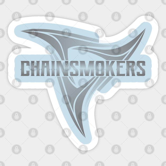 Chainsmokers Tribal Triangle - Musician - Sticker | TeePublic
