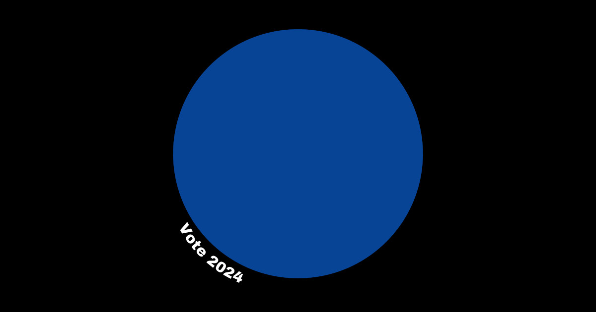 Blue Dot Vote 2024 Kamala Harris - Kamala Harris - Sticker | TeePublic