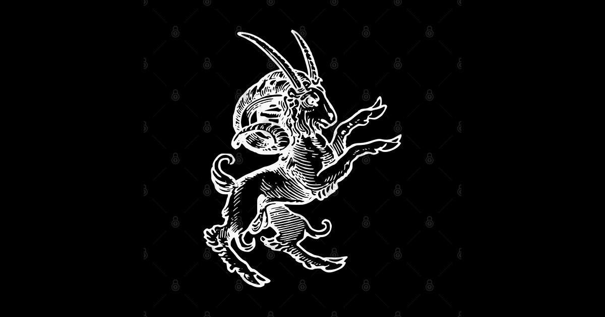 Medieval Heraldic Musimon - Musimon - Sticker | TeePublic