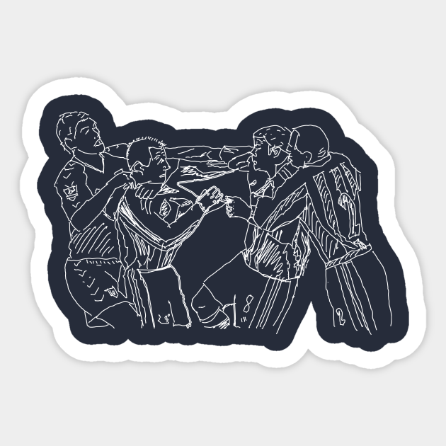 Dyer and Bowyer NUFC light - Newcastle United - Sticker | TeePublic