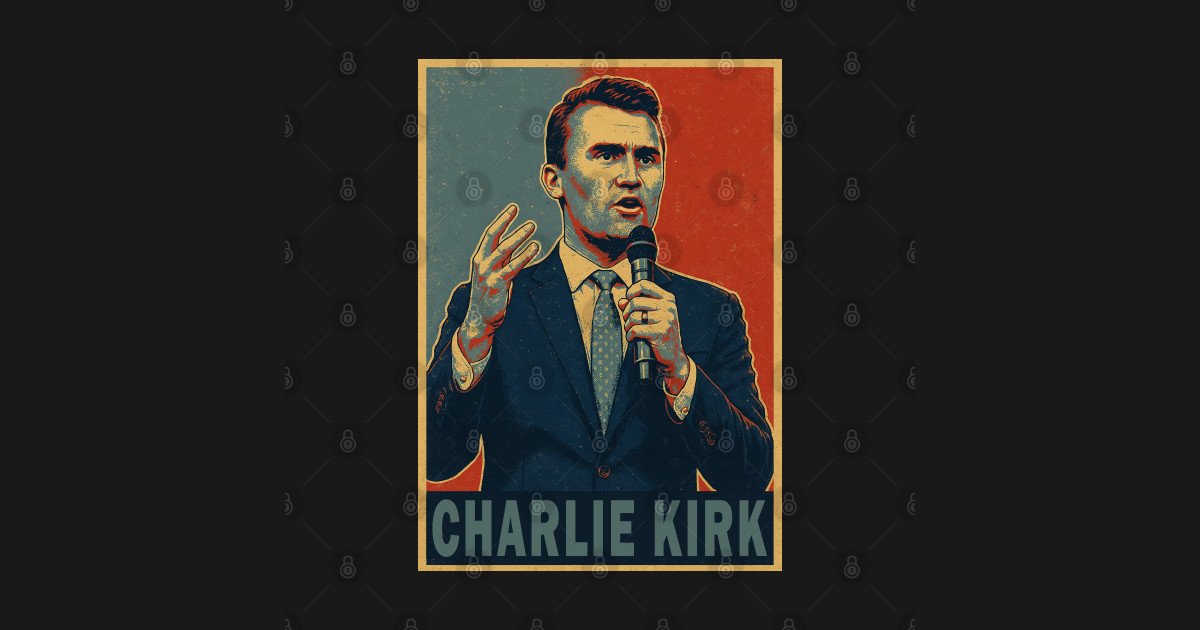 Charlie Kirk Remember - Politics - T-Shirt | TeePublic