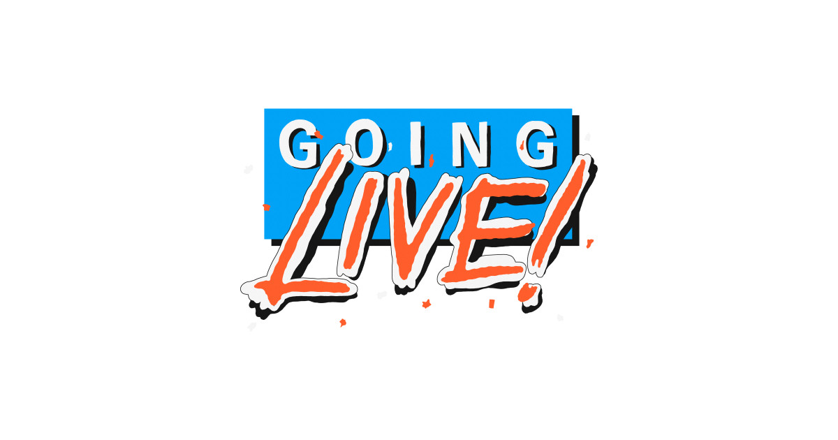 Going Live! - Television - T-Shirt | TeePublic