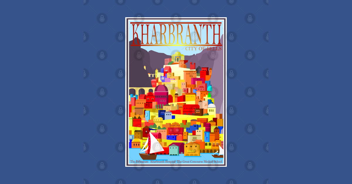Kharbranth Tourism Poster - Stormlight Archive - T-Shirt | TeePublic