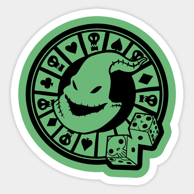 Oogie Boogie - Nightmare Before Christmas - Sticker | TeePublic