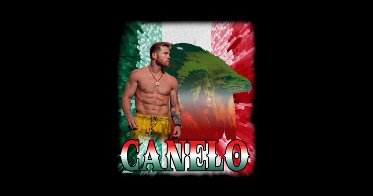 Canelo Alvarez Flag By Duitan Ward - Canelo Alvarez - Magnet | TeePublic