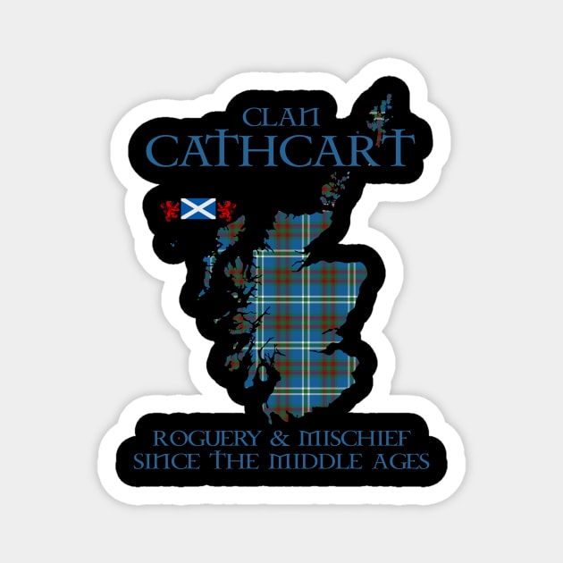 Clan Cathcart tartan Scotland map Saltire flag and lion rampant ...
