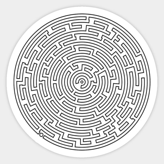 Labyrinth - Labyrinth - Sticker | TeePublic