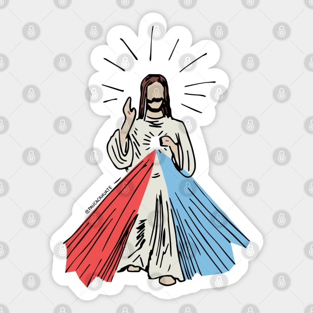Divine Mercy - Mercy - Sticker | TeePublic