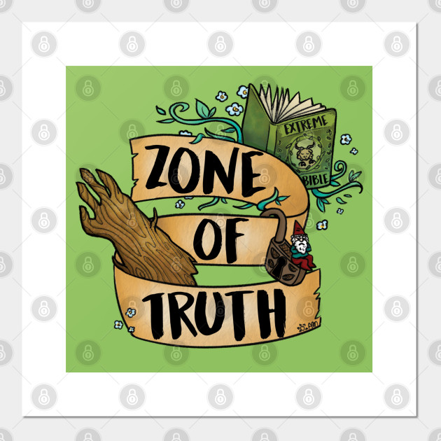 Zone of Truth - The Adventure Zone - Posters and Art Prints | TeePublic