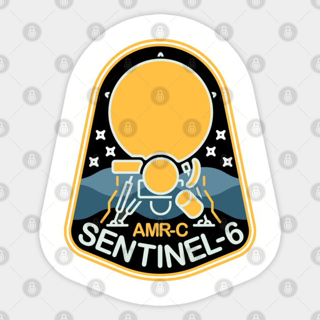 AMR C Logo - Advanced Microwave Radiometer Logo - Sticker | TeePublic