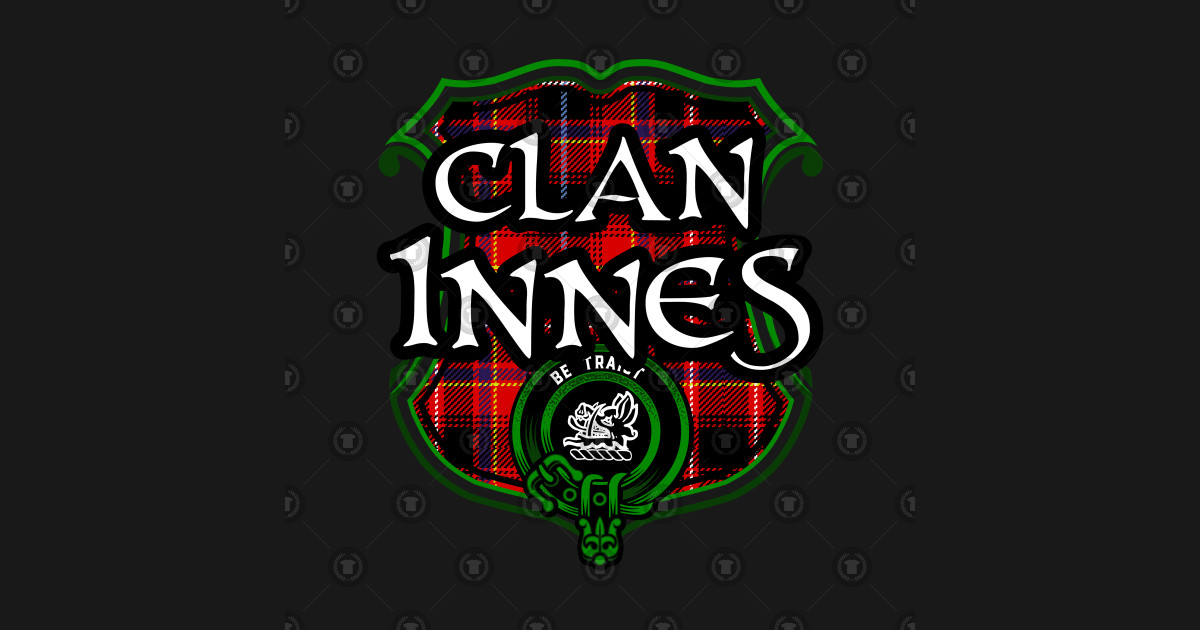 Clan Innes Surname Scottish Clan Tartan Crest Badge - Scottish Clan - T ...