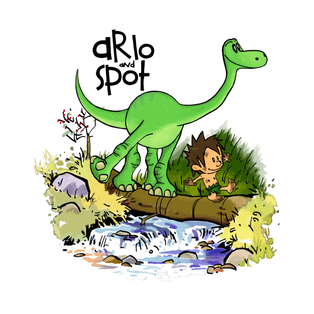Arlo and Spot - The Good Dinosaur - T-Shirt | TeePublic