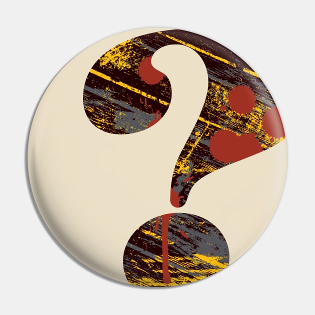 Question Mark - Symbol - Question Mark - Pin | TeePublic