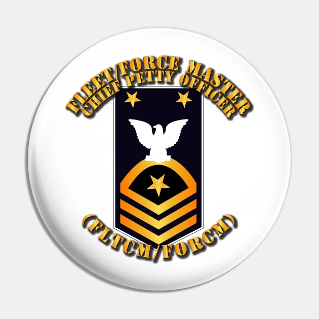 Navy - FLTCM-FORCM Blue - Gold with Txt - Navy Fltcm Forcm - Pin ...