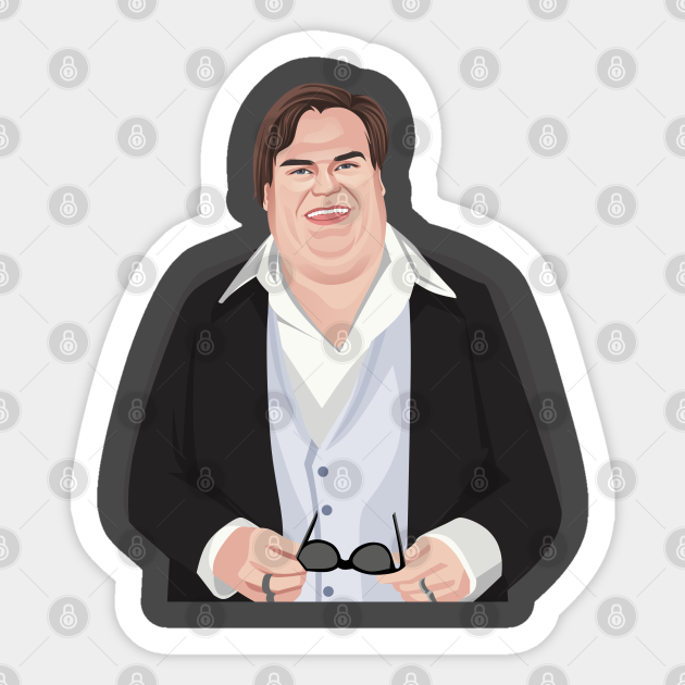 Chris Farley - Awesome Vector Art - Chris Farley - Sticker | TeePublic