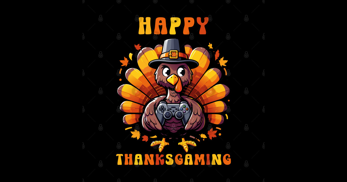 Happy Thanksgaming Video Gamer Mens Thanksgiving - Happy Thanksgiving ...