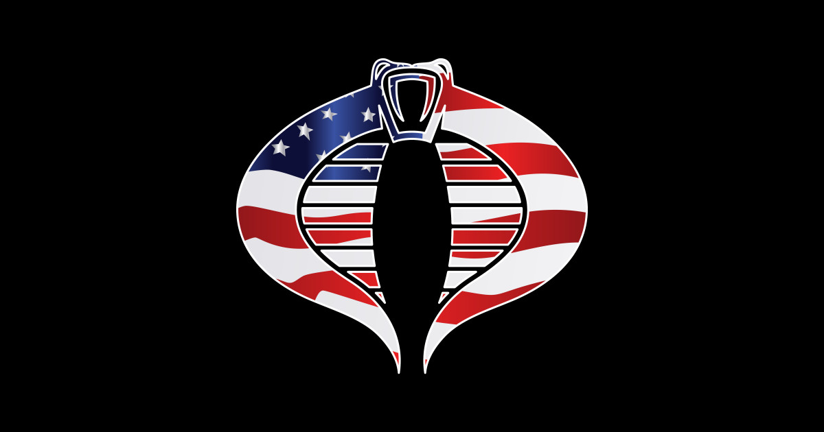 Cobra Flag - Cobra Commander - Sticker | TeePublic