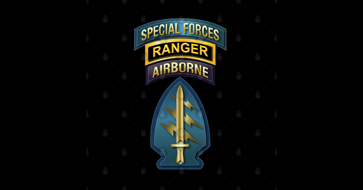 SOF - Special Forces - Ranger -SSI V1 - Special Forces United States ...