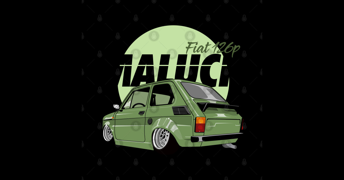Maluch // Fiat 126p - 126p - Sticker | TeePublic