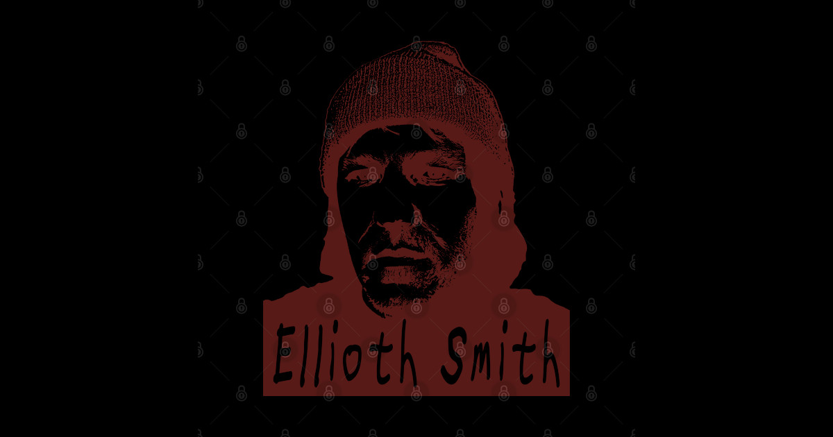 Fanart Elliot Smith - Elliot Smith - Sticker | TeePublic