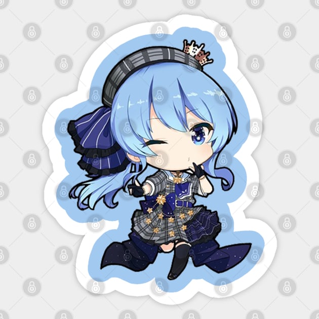 Suisei Hololive - Hoshimachi Suisei - Sticker | TeePublic