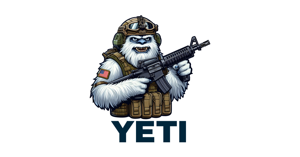 Tactical Yeti - Yeti - T-Shirt | TeePublic