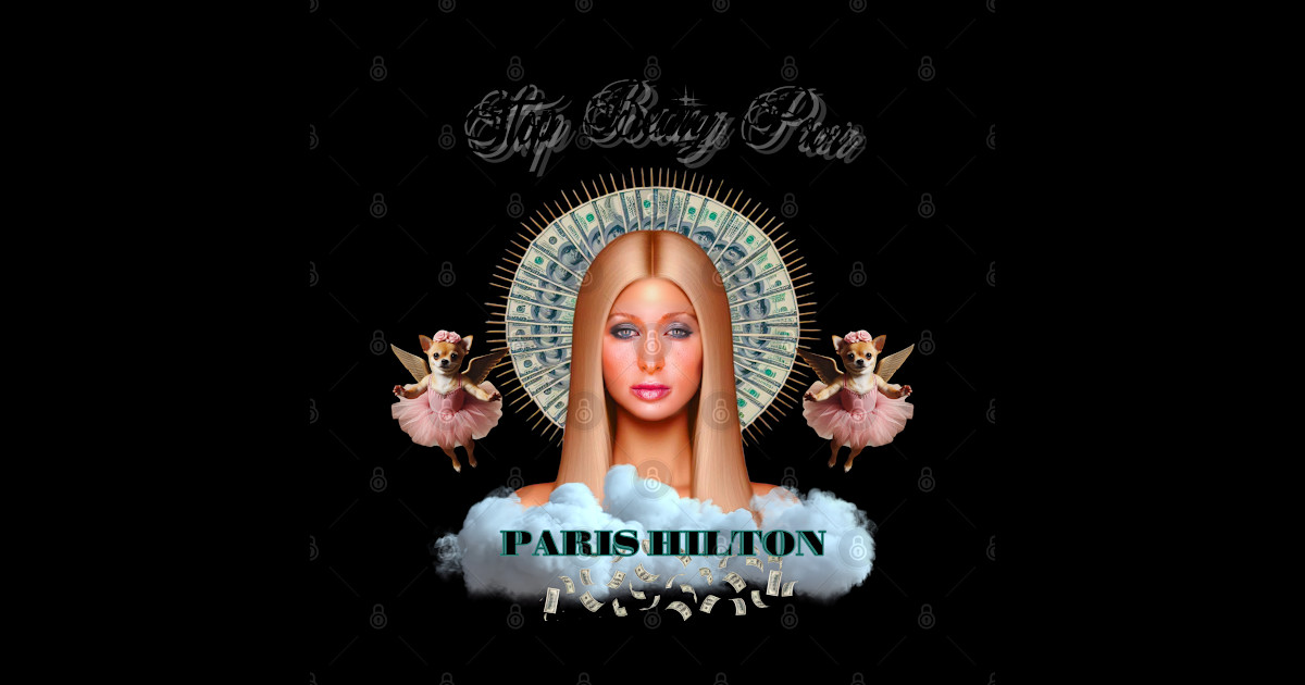 Paris Hilton - Stop Being Poor - Paris Hilton - Sticker | TeePublic