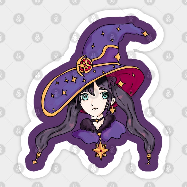 mona genshin impact - Mona - Sticker | TeePublic