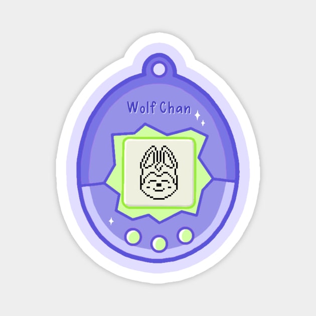 Tamagotchi Wolf Chan - Bang Chan - Stray Kids - Kpop Meme - Magnet ...