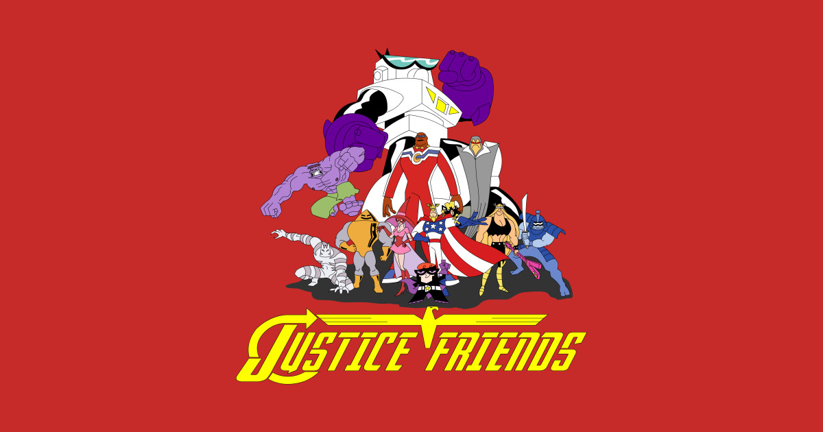 JUSTICE FRIENDS - Toon - T-Shirt | TeePublic