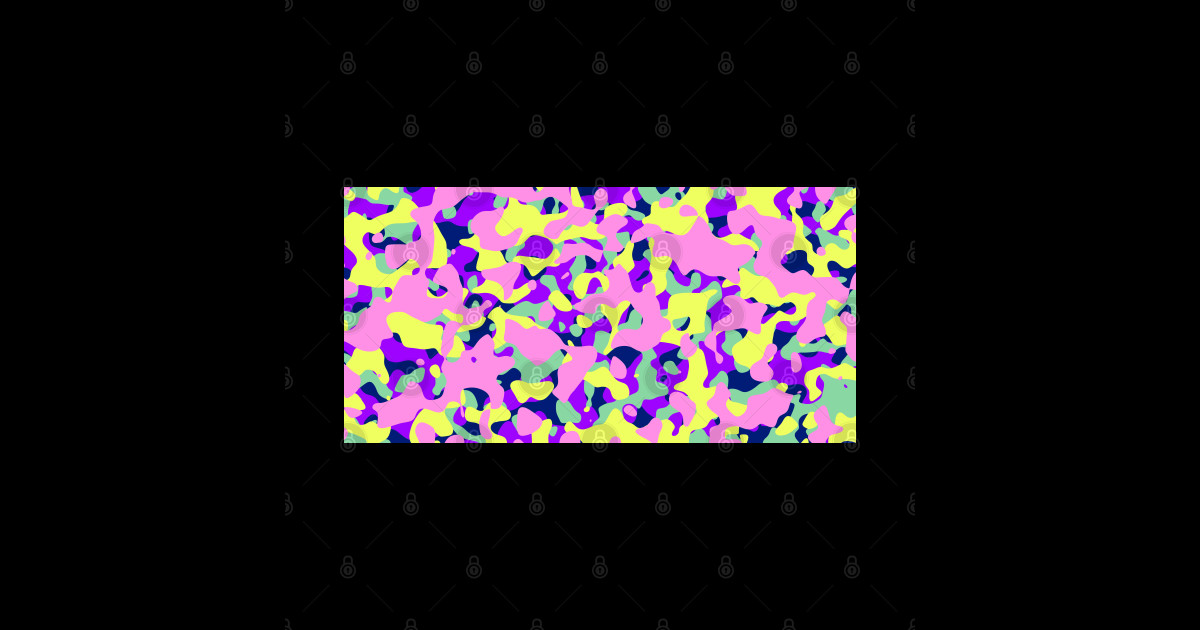 Cyberpunk camouflage Pattern girl - Camouflage Pattern - Sticker ...