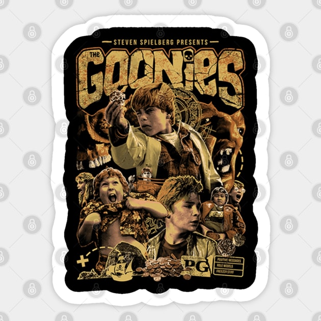 Goonies Endearing Escapade - Goonies - Sticker | TeePublic
