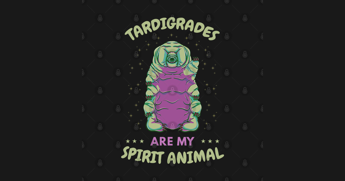 S52 Tardigrade Tardigrades Tardigrada Water Bear Bears Waterbear Moss ...