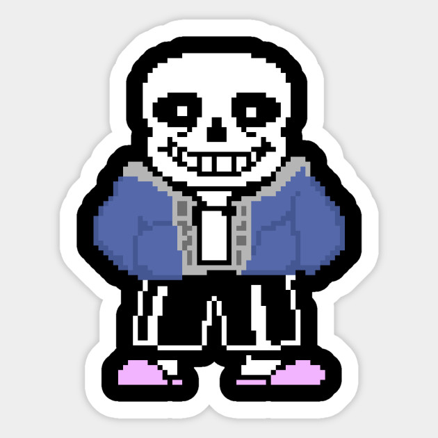 Sans - Undertale - Sticker | TeePublic