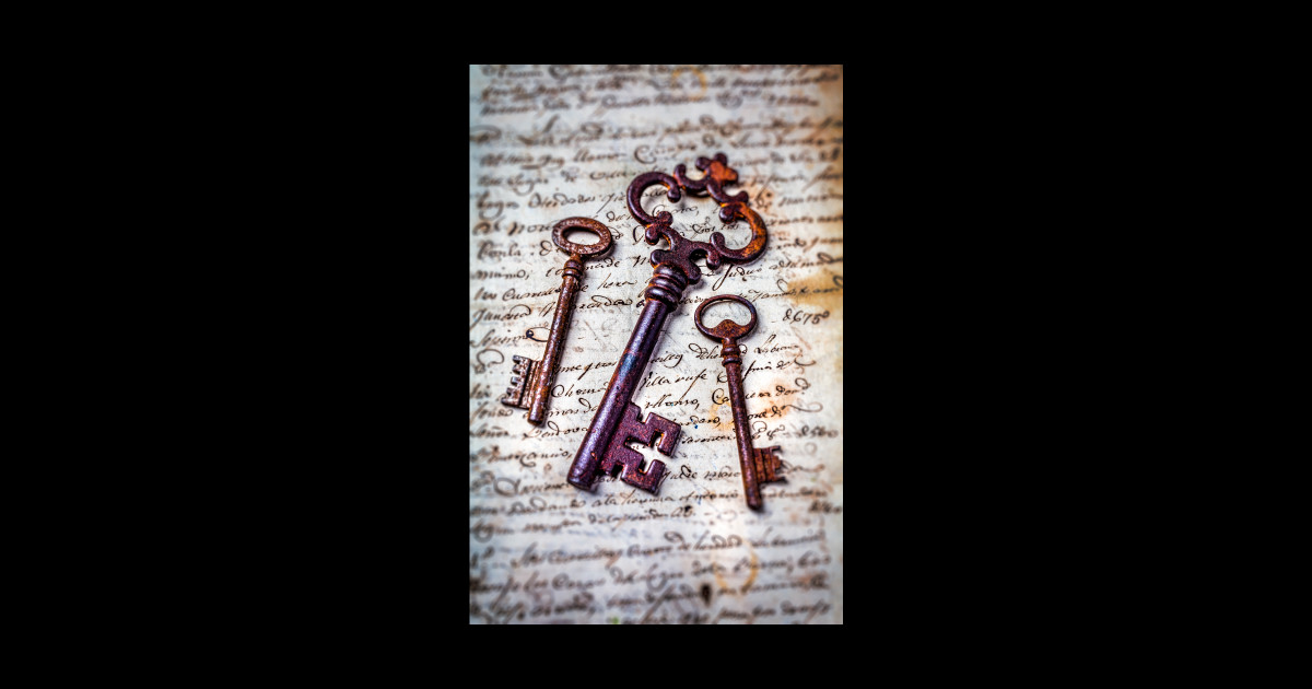 Three Skeleton Keys - Old - Sticker | TeePublic