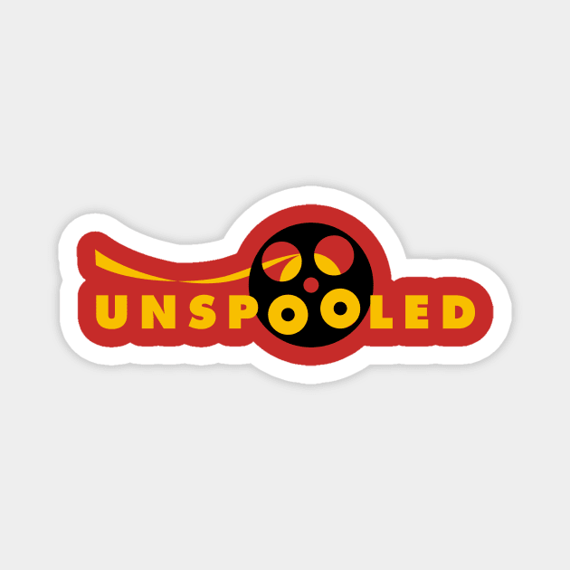 Unspooled - Reel Logo - Unspooled Podcast - Magnet | TeePublic