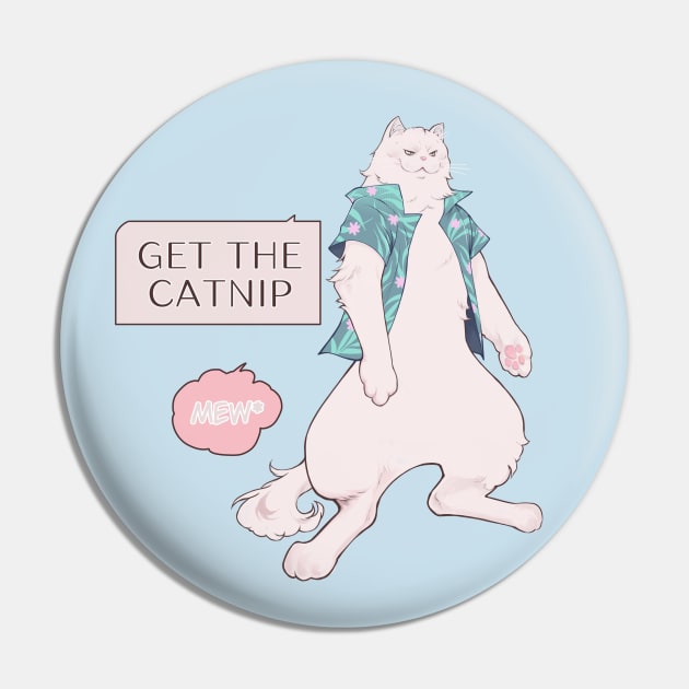 Notorious Catnip Pusher Cartoon Cute Cat Meme - Funny Cats - Pin ...
