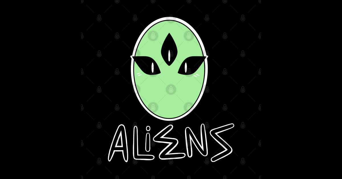 Alienz Design - Alien - Sticker | TeePublic