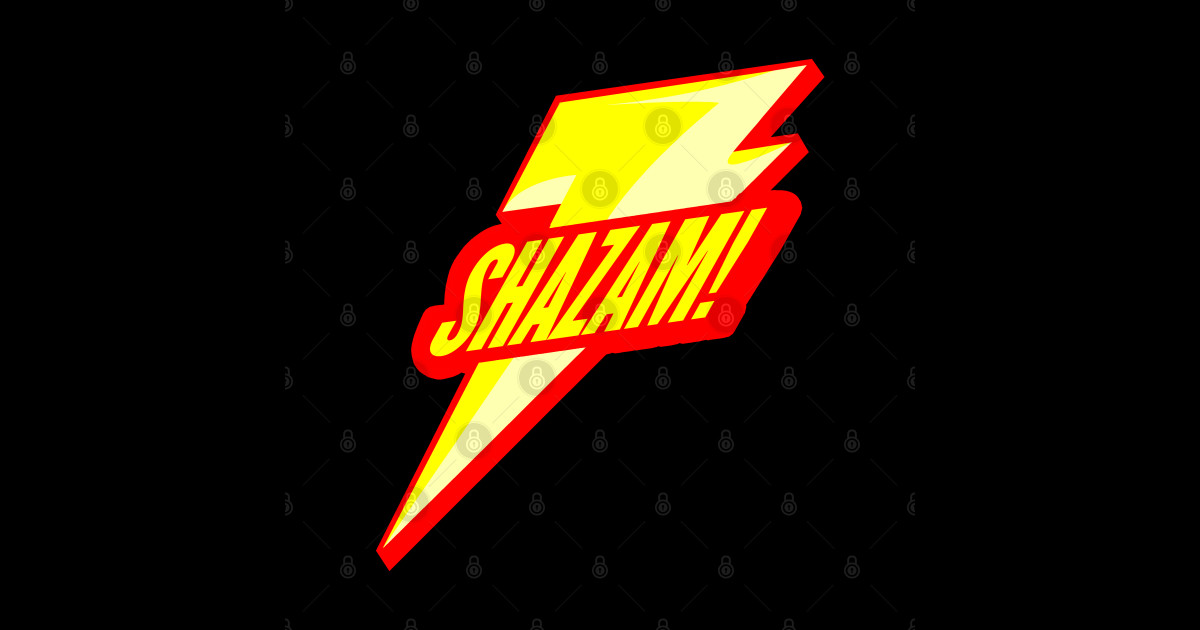 SHAZAM! Classic - Shazam - Sticker | TeePublic