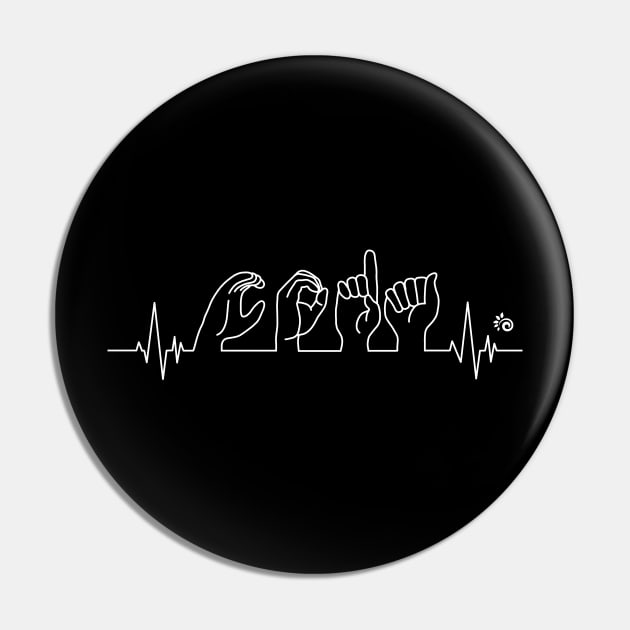 Heartbeat CODA - Coda - Pin | TeePublic