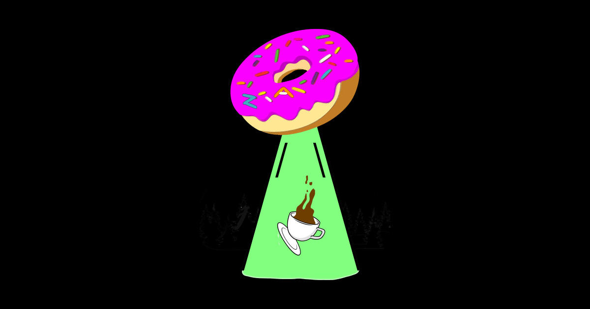 Donut Probe Me! - Donut - Sticker | TeePublic